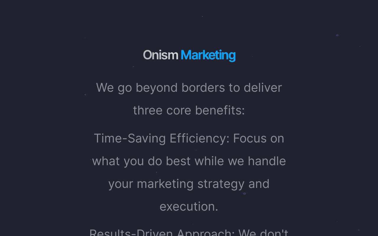 Onism